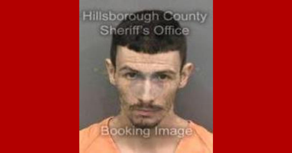 Milligan Steven of TAMPA booked for