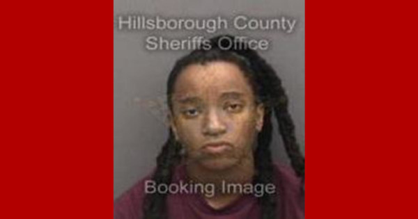 Brianna Sneed of booked for