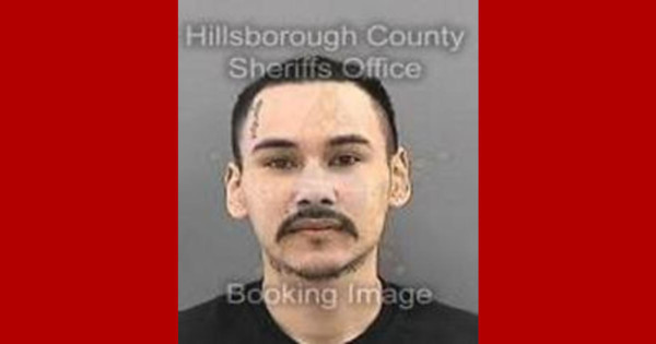 Isaac Meza of booked for