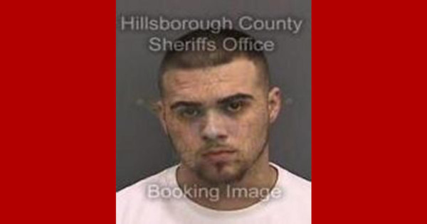 Tyler Hodge of booked for