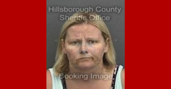 Julie Compton of booked for