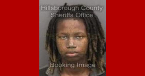 Teandra Blair of booked for