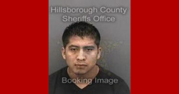 Pedro Luna of booked for