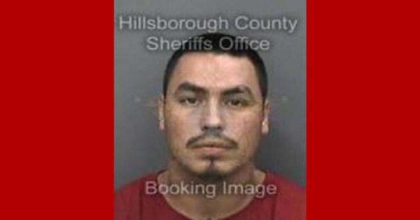 Simon Sandoval of booked for