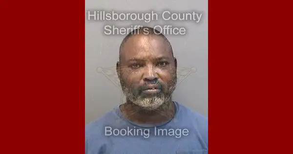 JERRY LOUIS ROBINSON of TAMPA booked for