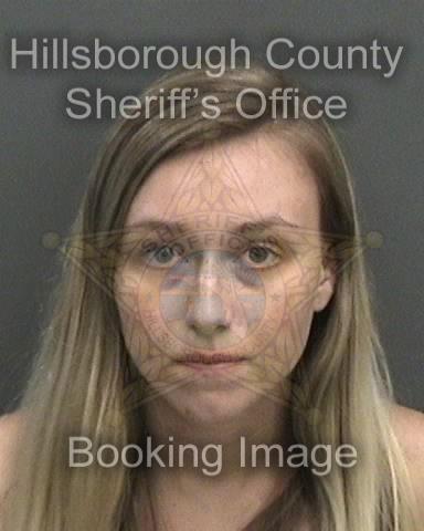 ERIN ROSE WARD of TAMPA booked for