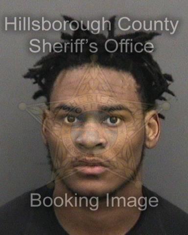 DEVONTE MALIK WARD of TAMPA booked for