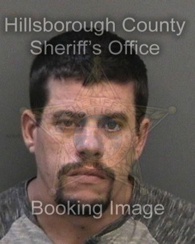 CHRISTOPHER MICHAEL DELGADO of TAMPA booked for