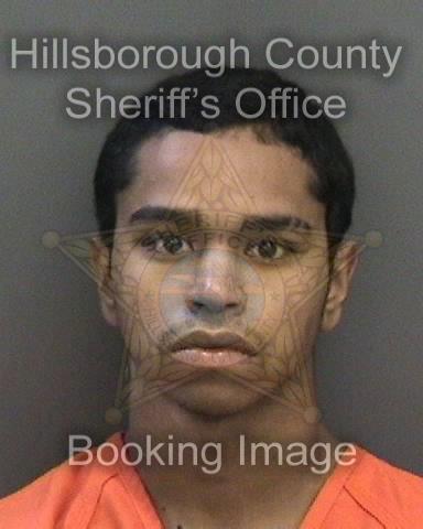 GILBERTO TORRES of TAMPA booked for