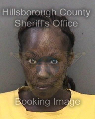 DESIREE NICOLE BUTLER of TAMPA booked for