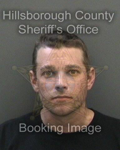 CHRISTOPHER GILLESPIE of TAMPA booked for