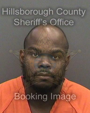 ANDREW TYRONE THOMPSON of TAMPA booked for