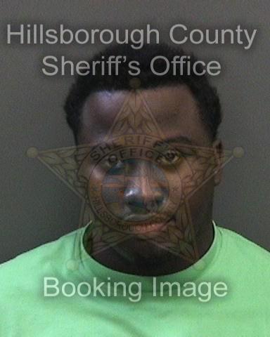 TYRE DEREL JONES of TAMPA booked for