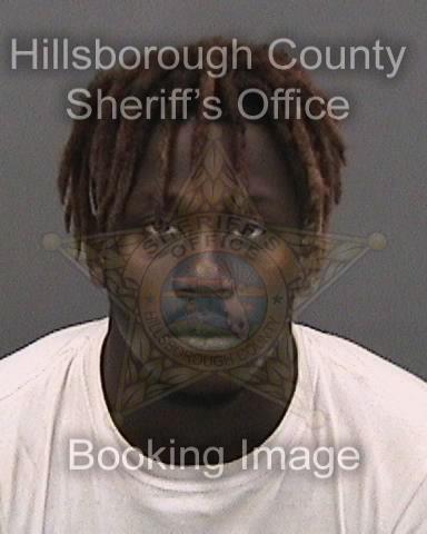 LESHAUN MARIO HADLEY of TAMPA booked for