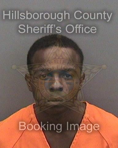 XAVIER AHKEEM WHIPPLE of TAMPA booked for