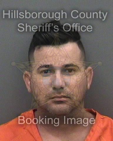 FRANK ABREU QUINTERO of BRANDON booked for