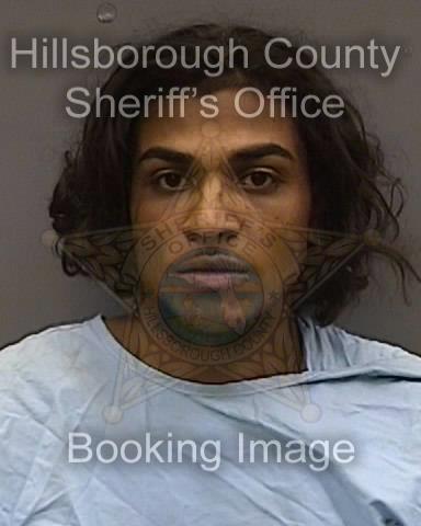 CHRISTIAN NICHOLAS EVANS of GIBSONTON booked for