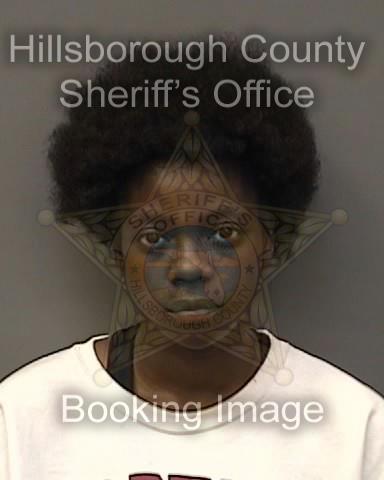ALEXIS MONTEZ COATES of TAMPA booked for