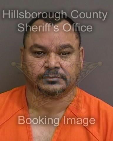 WILLIAM THOMAS CARDONA of TAMPA booked for