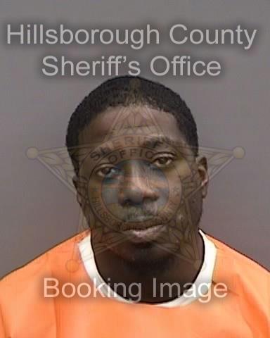 REGGIE HARRIS of TAMPA booked for