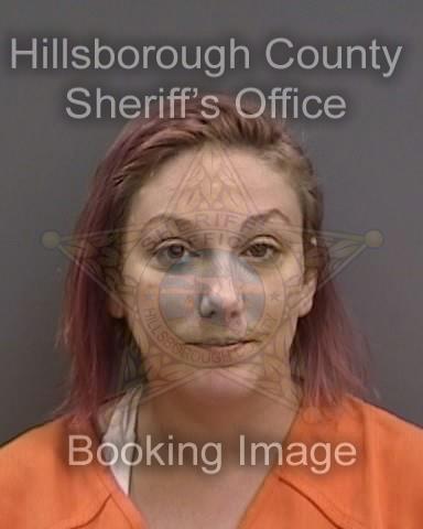 JESSICA RAE COX of TAMPA booked for