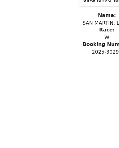 LOUIS SAN-MARTIN booked for 1,000.00